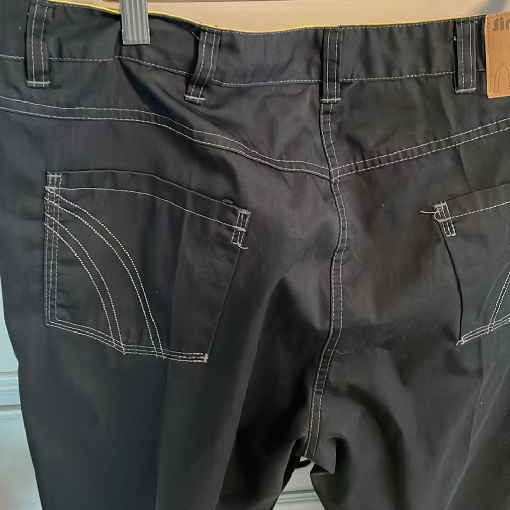 Mcdonalds Employee Pants Crew Work Uniform Black Size… - Gem